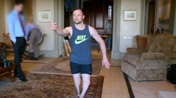 Video Pistorius Reconstruye El Asesinato De Su Novia África Mundo